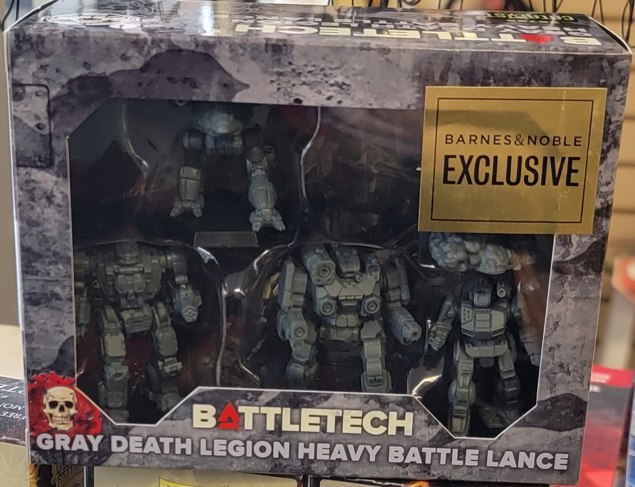 BATTLETECH GREY DEATH Legion Heavy Battle Lance Box Barnes & Noble exc ...