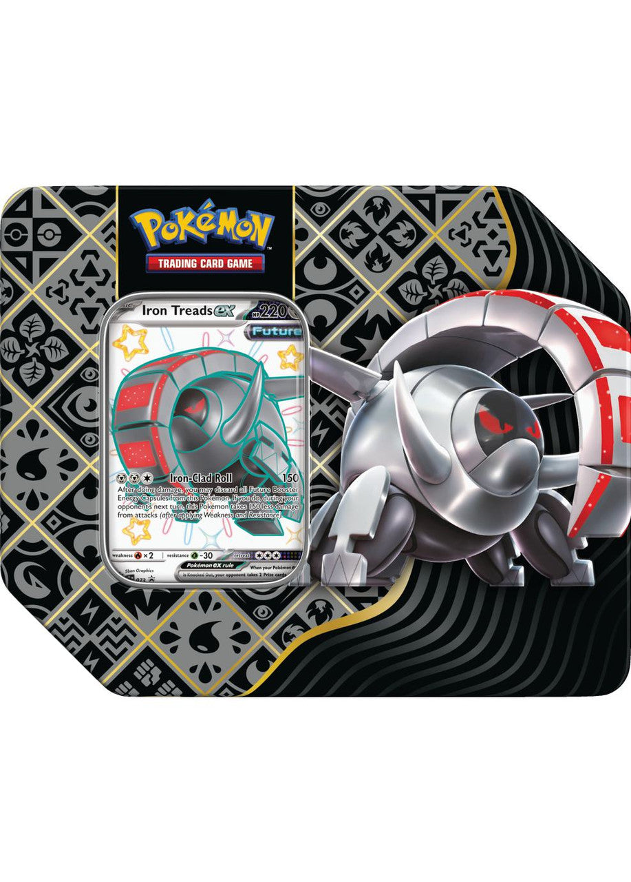 Pokémon TCG: Scarlet & Violet - Paldean Fates - Tin - Iron Treads ex ...