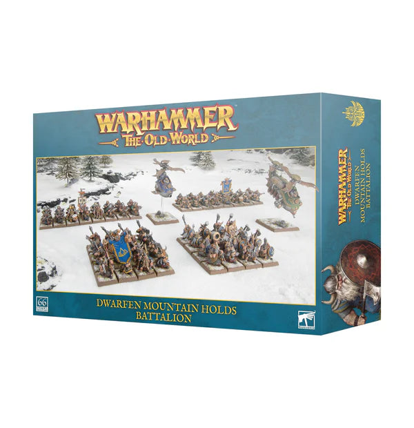 Dwarfen Mountain Holds: Battalion Army Box – The Hooded Goblin
