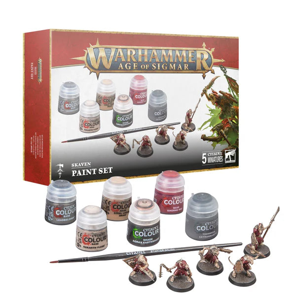 Age of Sigmar: Skaven Paint Set – The Hooded Goblin