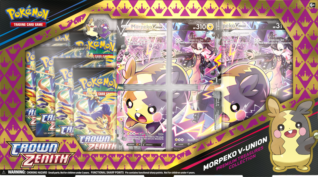 POKEMON CROWN ZENITH PREMIUM TREASURES COLLECTION – The Hooded Goblin