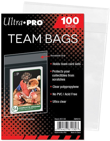 UP SLEEVES TEAM BAGS RESEAL 100CT – The Hooded Goblin