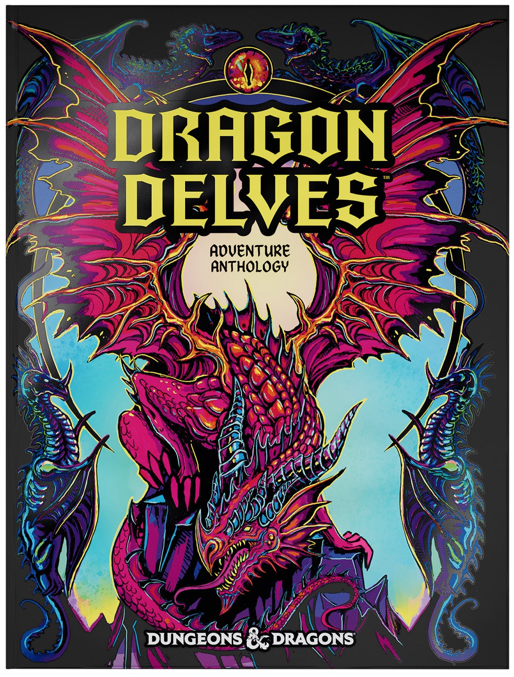DND RPG DRAGON DELVES AN ADVENTURE ANTHOLOGY ALT COVER HC – The Hooded ...