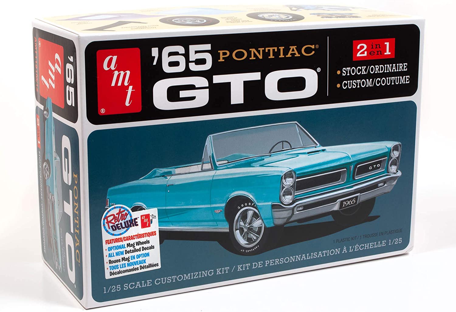 AMT 1965 Pontiac GTO 1:25 Scale Model Kit – The Hooded Goblin