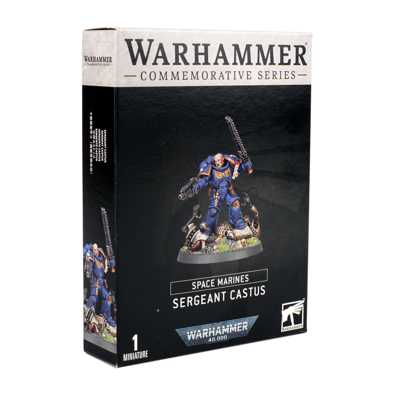 40k Space Marines Sergeant Castus – The Hooded Goblin